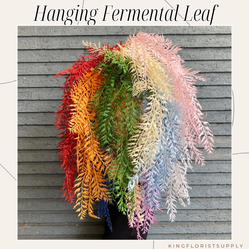 Jual TERMURAH DAUN CEMARA HANGING FERMENTAL LEAVES DAUN PALSU DAUN ...