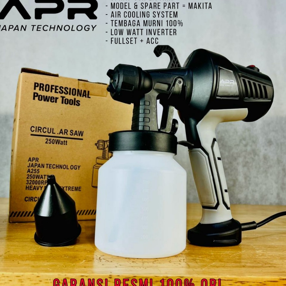 Jual APR JAPAN Mesin Spray Gun Electric Alat Semprot Semprotan Angin ...