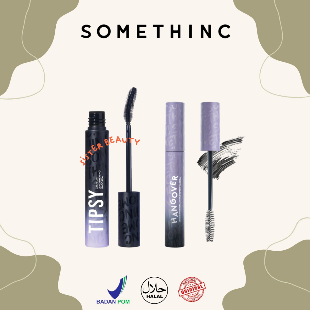 Jual SisterBeauty - Somethinc Tipsy Lash Lift Lengthening Mascara ...