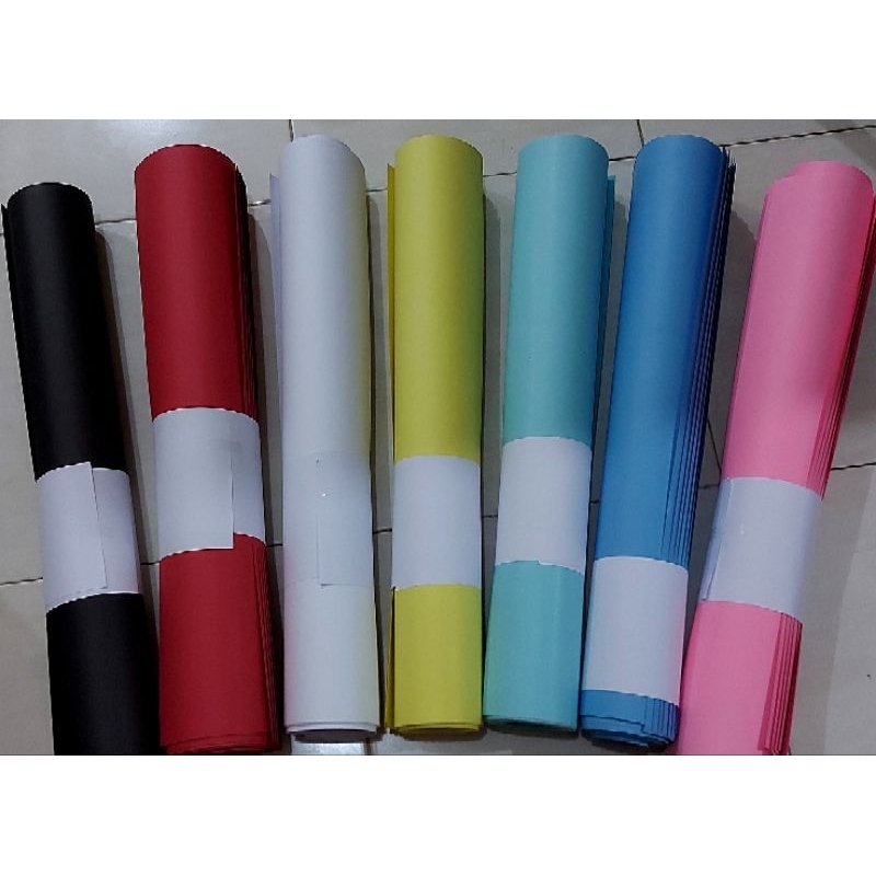 Jual (5 lbr atau 25 lbr) Karton Manila/Kertas Manila warna 61x86 150Gr ...