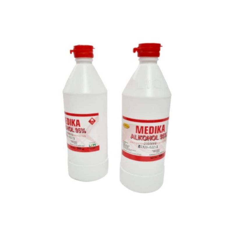 Jual Alkohol Medika 95% 300ml Antiseptik / Alcohol Medica Food ...