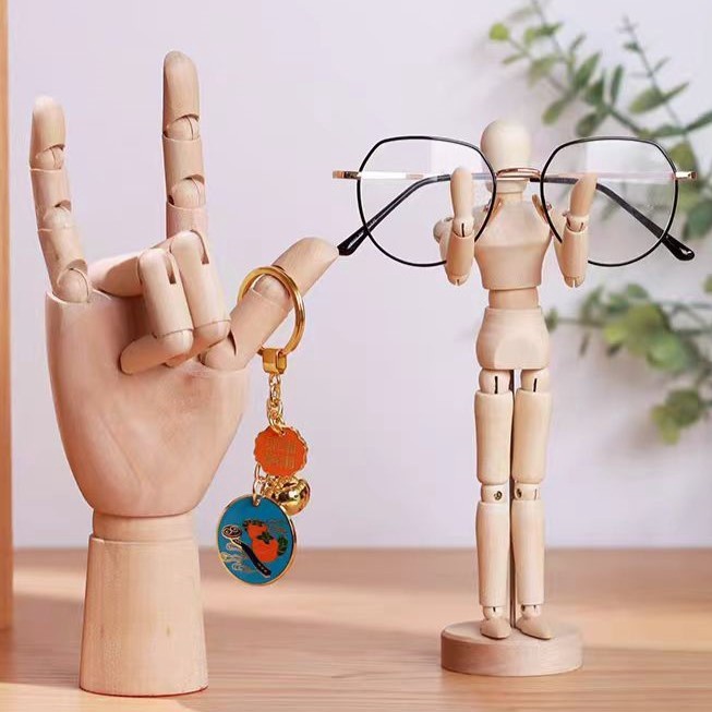 Jual KP8 Manekin Kayu Manekin Tangan Pajangan Action Figure Hiasan Meja ...