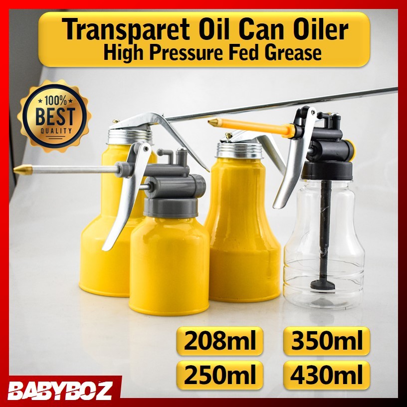 Jual BABYBOZ - BOTOL PEMBERI OLI GREASE GUN PLASTIK TRANSPARAN DAN ...