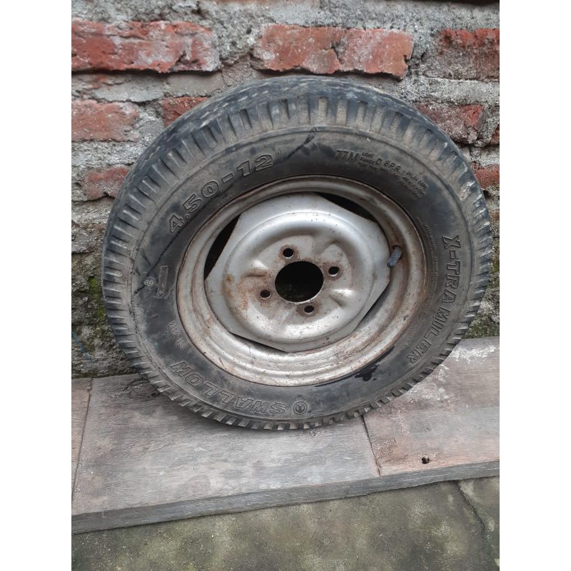 Jual Ban + felg Tosa roda 3 siap pakai bekas | Shopee Indonesia