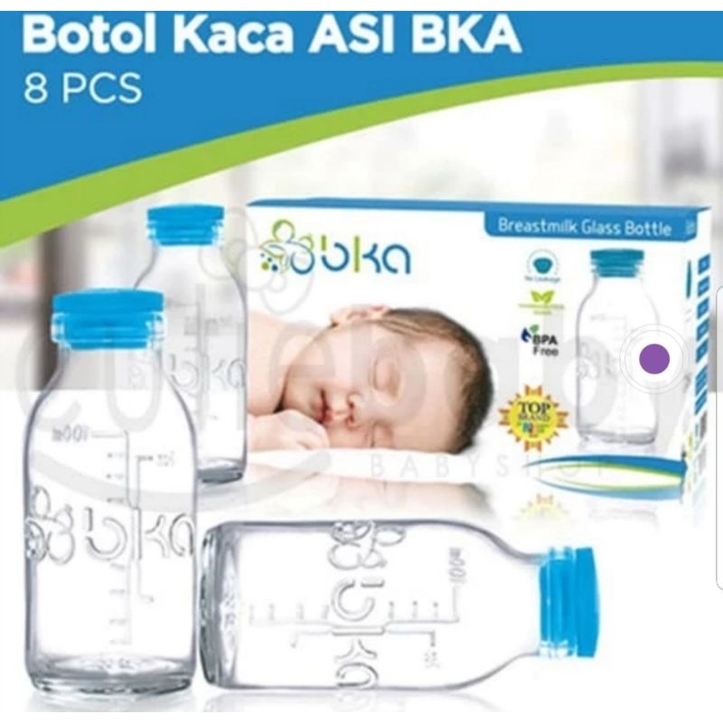 Jual BKA BOTOL KACA ASI 100ML (1 BUAH) | Shopee Indonesia
