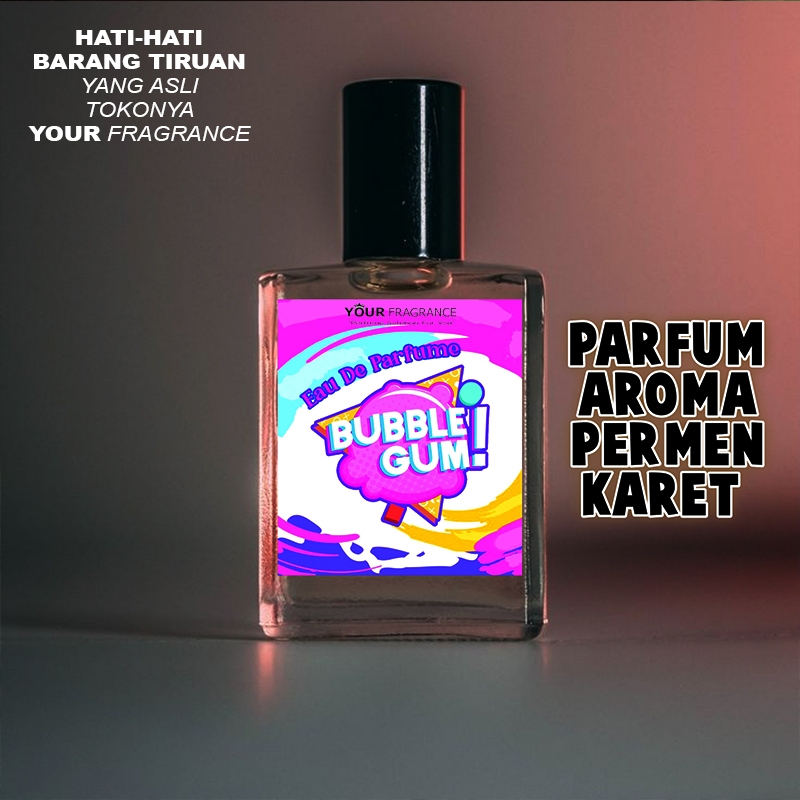 Jual Paling laris Parfum Aroma Permen Karet / Buble Gum Untuk Pria Dan ...