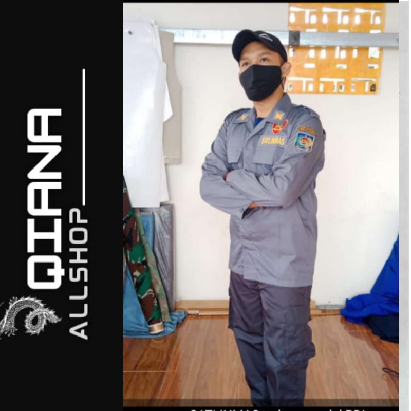 Jual Seragam Pdl Sat linmas Full Logo Terbaru Winter Linmas | Shopee ...