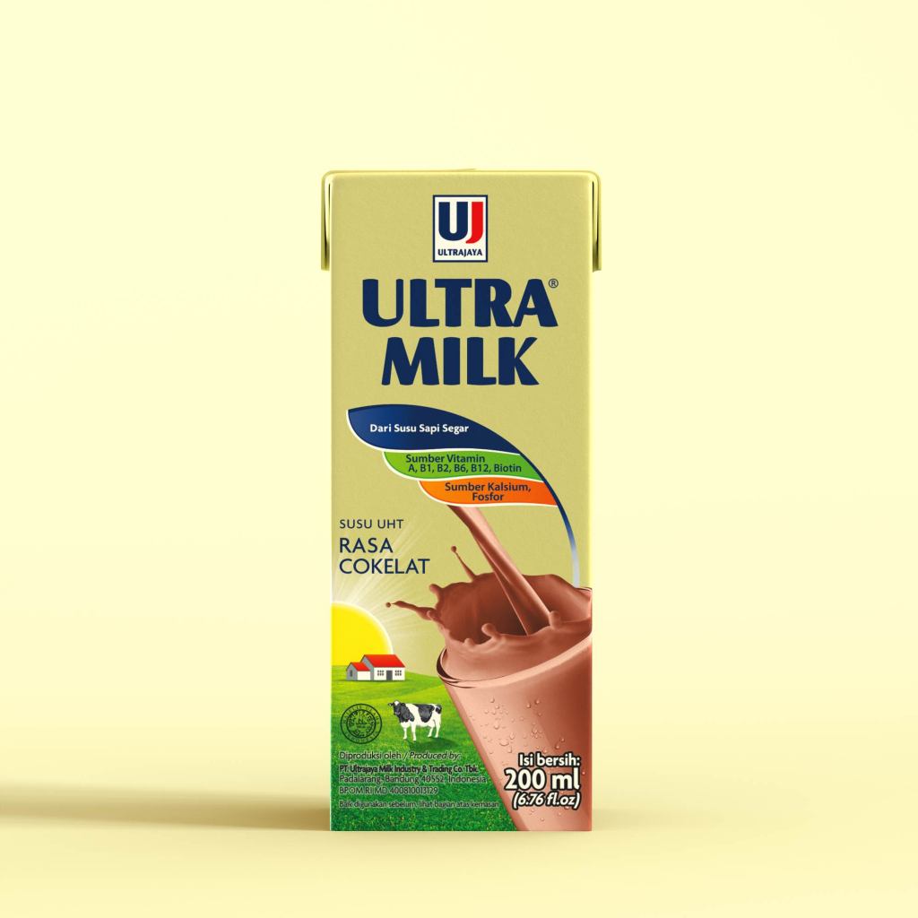 Jual ULTRA SUSU COKELAT 200ML | Shopee Indonesia