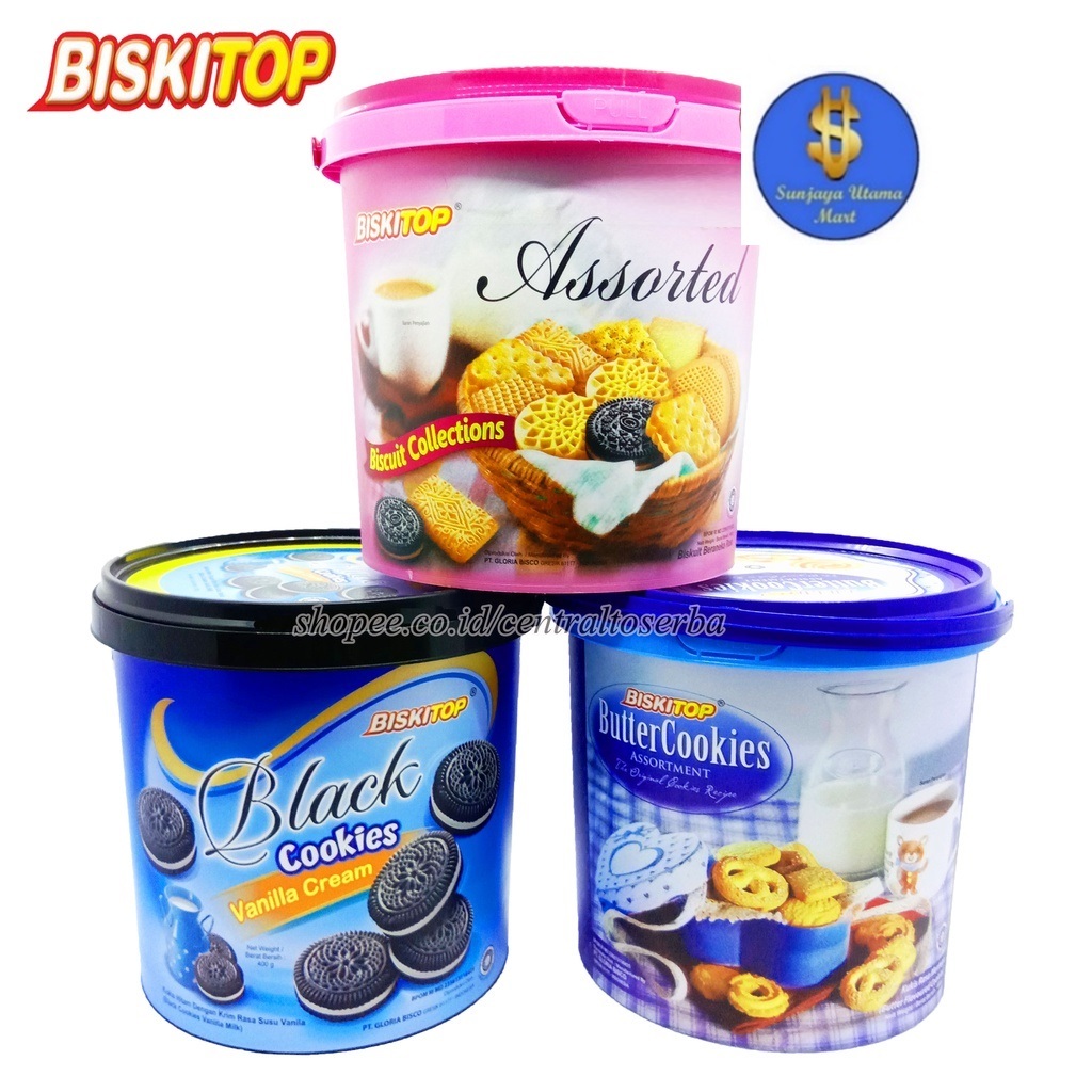 Jual Biskuit Biskitop ButterCookies All Variant-Butter Cookies Biskitop ...