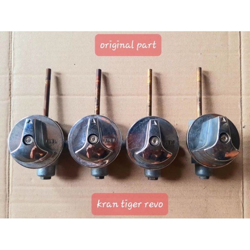 Jual kran bensin tiger revo tirev original bawaan motor bukan megapro ...