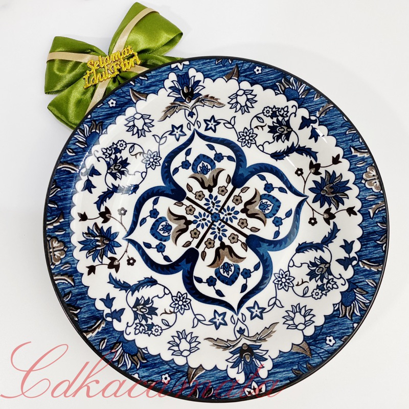 Jual Piring keramik premium mewah elegan | Shopee Indonesia