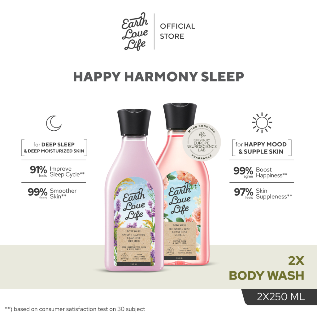 Jual [BUNDLE SET] Earth Love Life Bundle Bulgarian Rose & Spanish ...