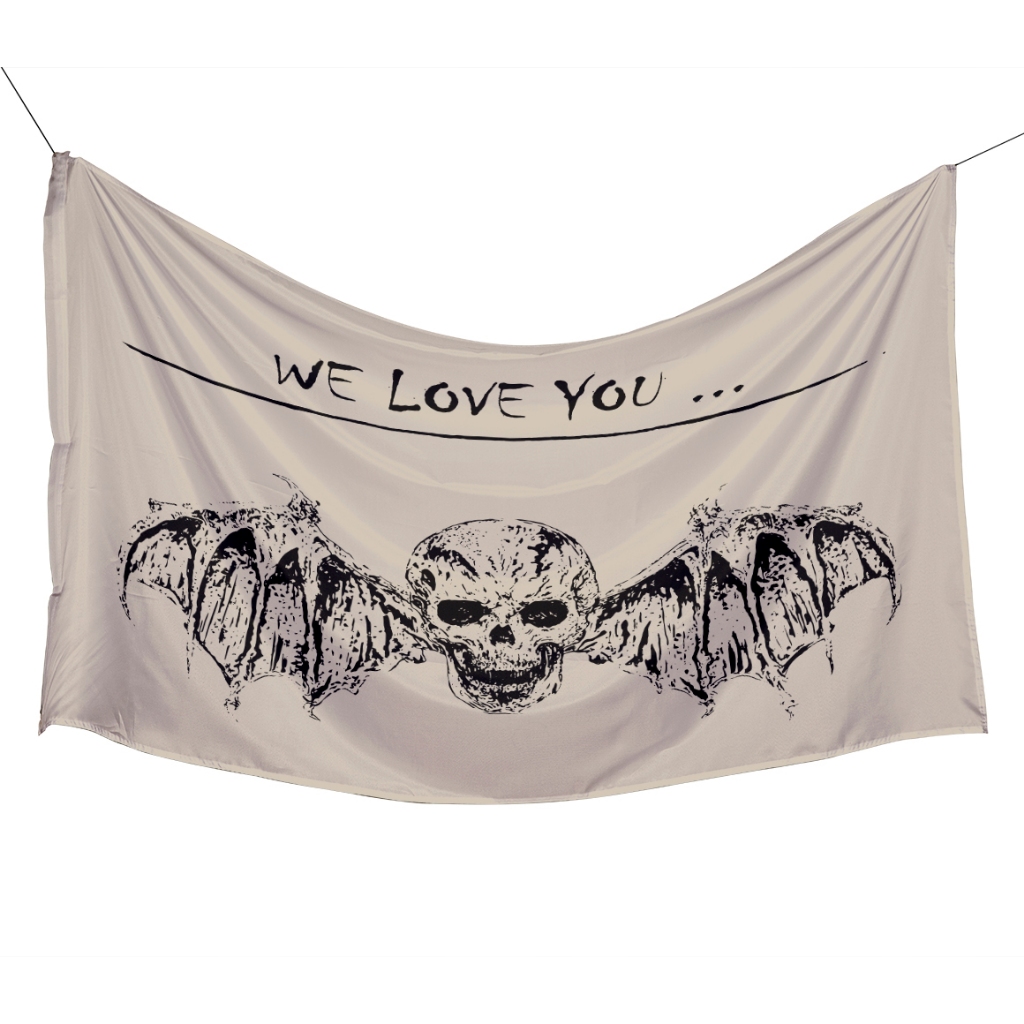 Jual Tapestry Bendera Kain Avenged Sevenfold Heavy Metal A7X We Love ...