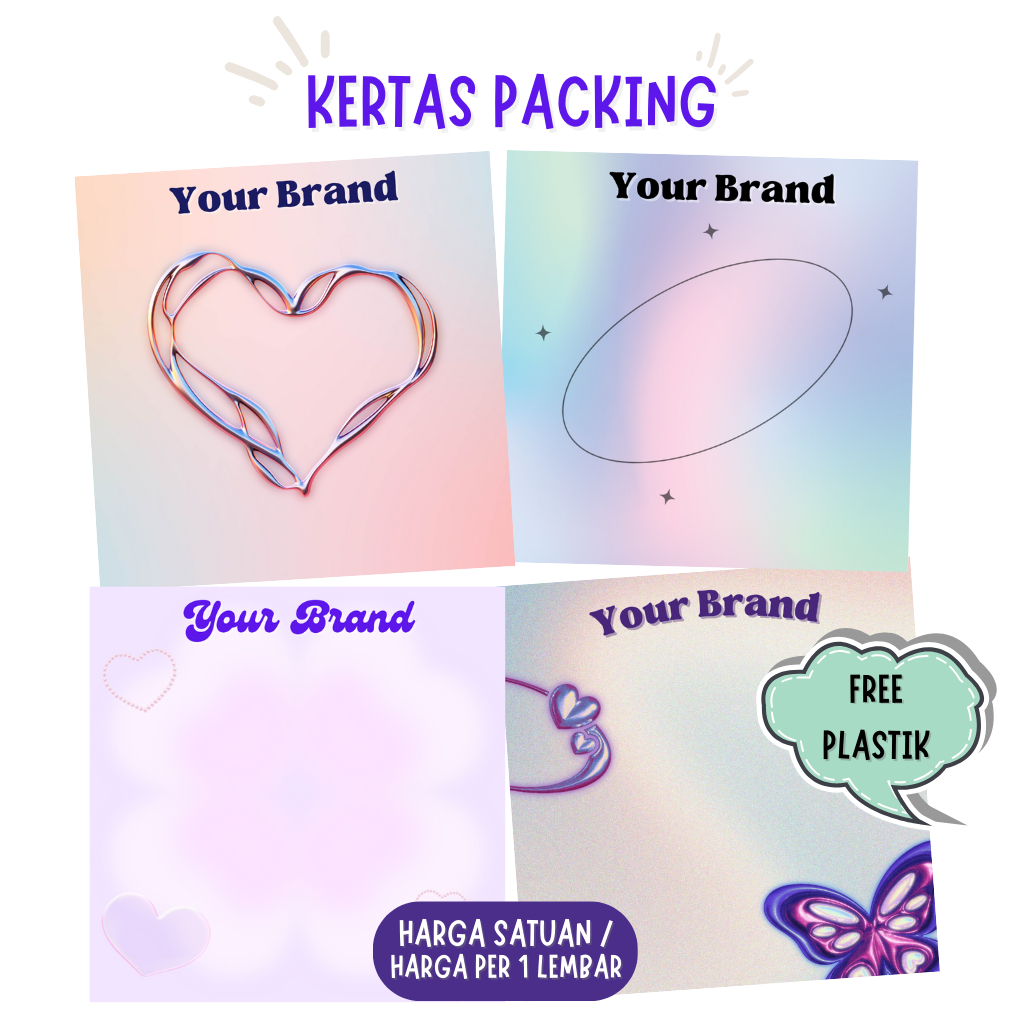 Jual ALAS PACKING CUSTOM FREE PLASTIK | ALAS PACKING AKSESORIES | ALAS ...