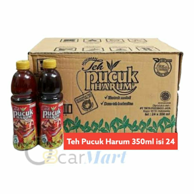 Jual Teh Pucuk Harum 1 Dus 350ml isi 24 Rasa Original Dari Mayora | Shopee Indonesia