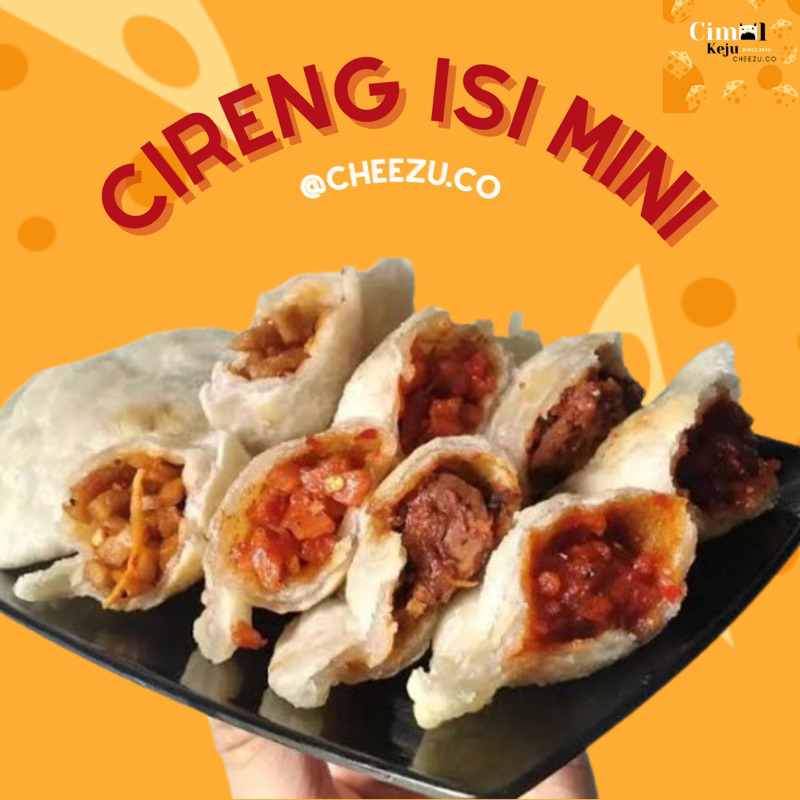 Jual [BARU‼️] CIRENG ISI MINI (VAKUM) BANYAK VARIAN AYAM KEJU HATI ...