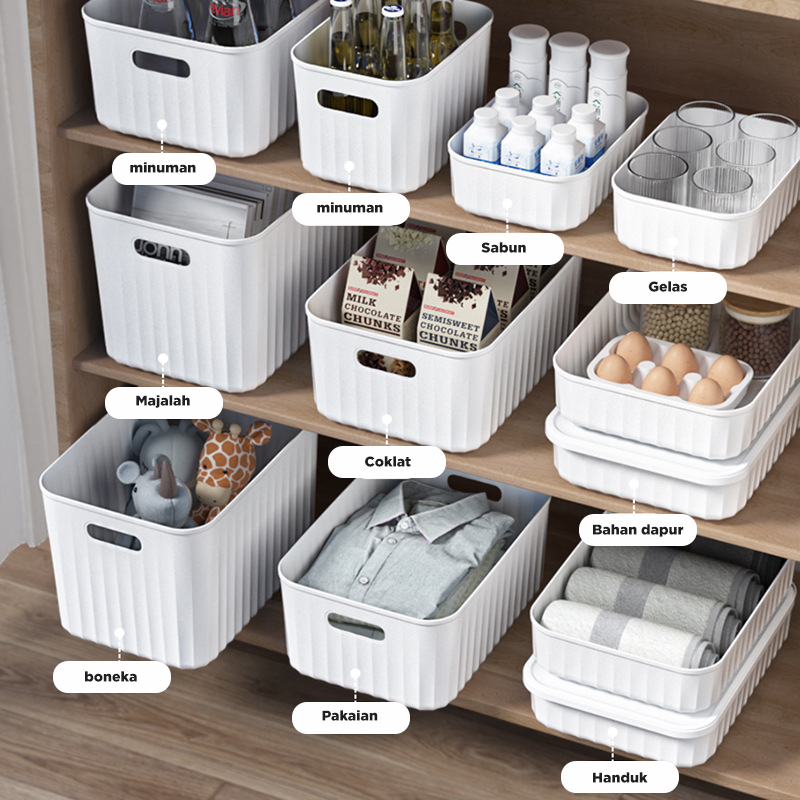 Jual HALU Kotak Penyimpanan Serbaguna Kotak Penyimpanan Tutup Storage ...