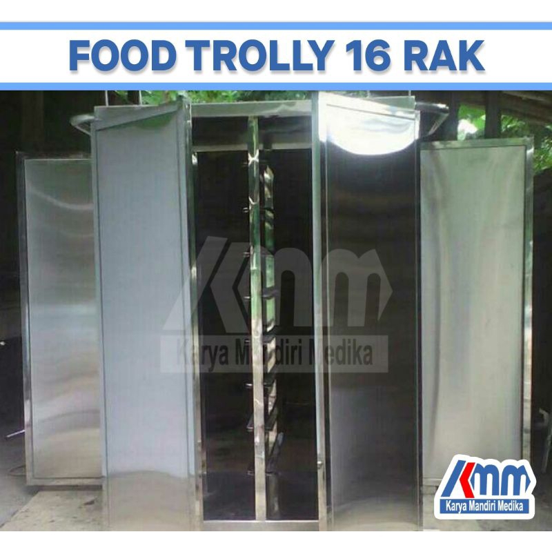 Jual Food Trolley 16 Rak ( Stainless ) Trolley Susun Pengantar Makan ... Jual Food Trolley 16 Rak ( Stainless ) Trolley Susun Pengantar Makan ...