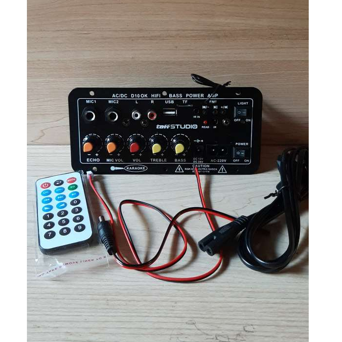 Jual KIT POWER SPEAKER ACTIVE AC/DC D100K TAFFSTUDIO BLUETOOTH | Shopee Indonesia