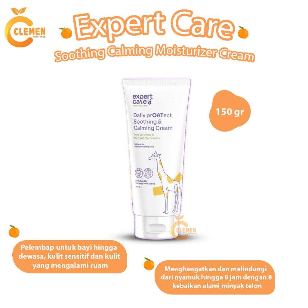 Jual Expert Care Soothing Calming Moisturizer Cream (Lotion Bayi Anak ...