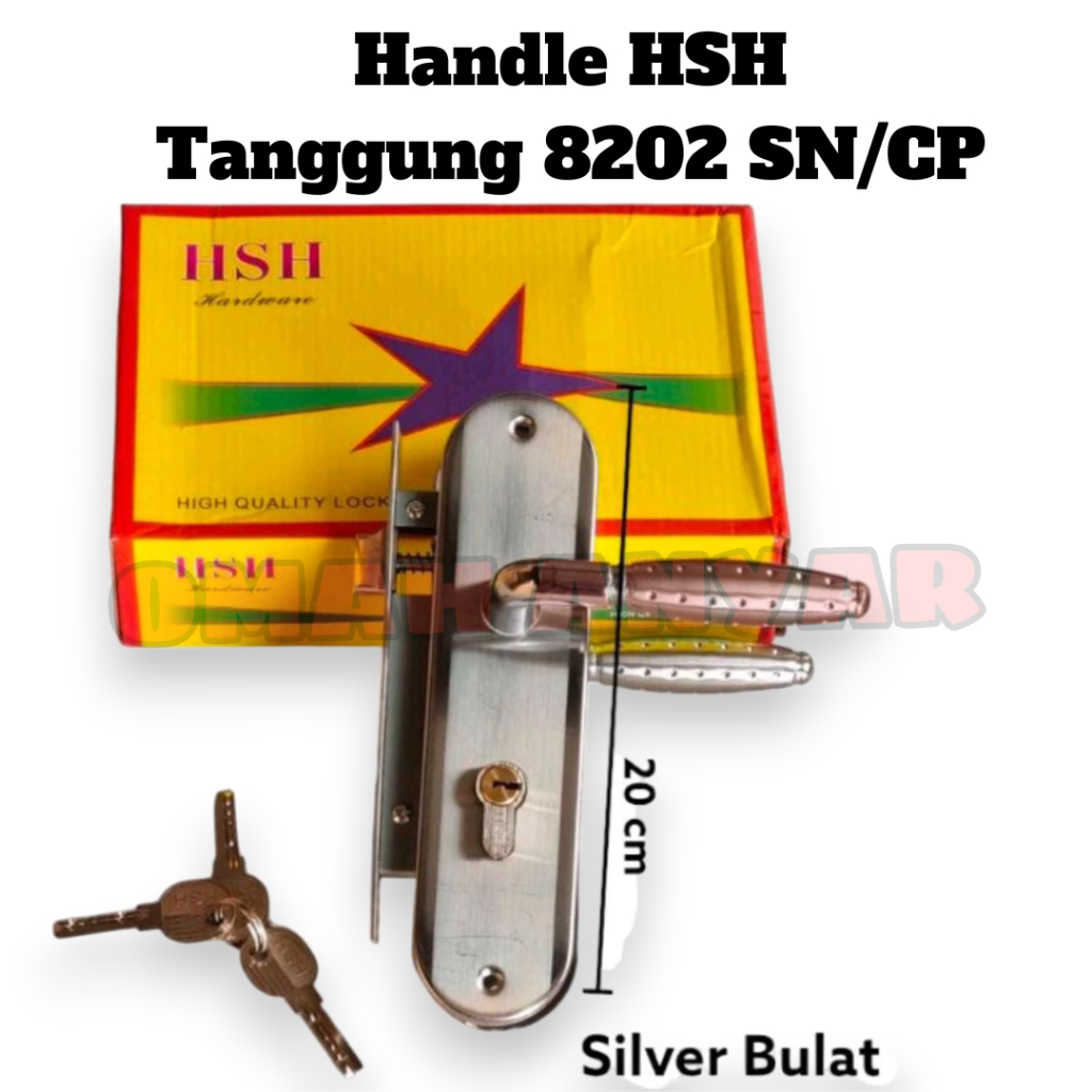 Jual Handle Pintu Kunci Pintu Handle HSH Tipe Tanggung Besar | Shopee ...