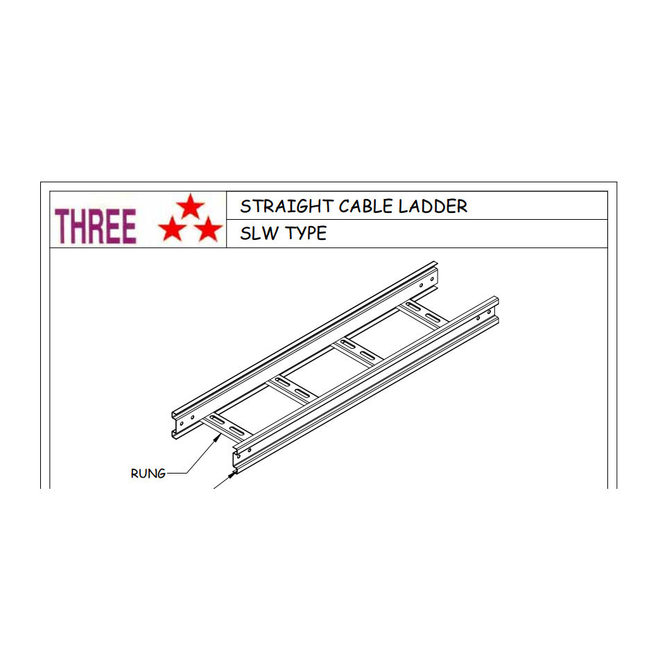 Jual Kabel Ladder/Cable Ladder Tipe W 300x100x3000 Hotdip Plat 1.8 ...