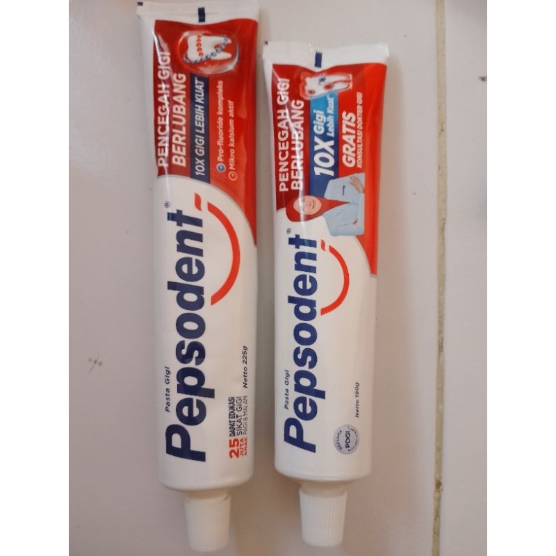 Jual Pepsodent pasta gigi merah putih 190g ( tanpa dus) | Shopee Indonesia