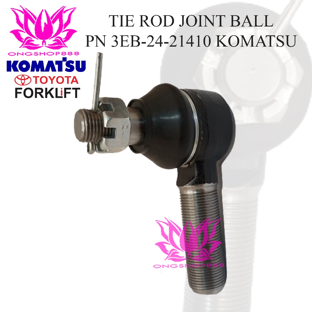 Jual Tie Rod Komatsu FD20-30 Kiri 3EB-24-21410 Joint Ball Forklift ...