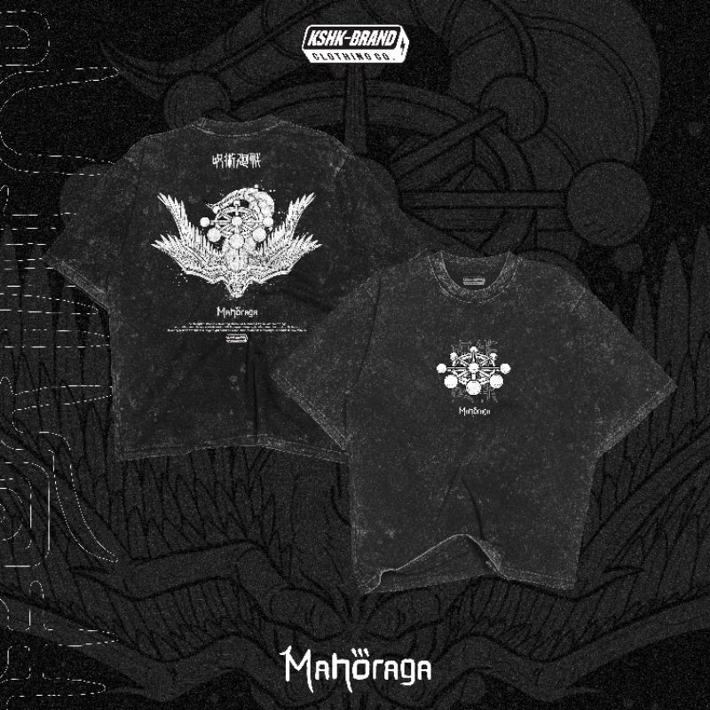 Jual T Shirt | Kaos Anime Jujutsu Kaisen | Mahoraga | Shopee Indonesia