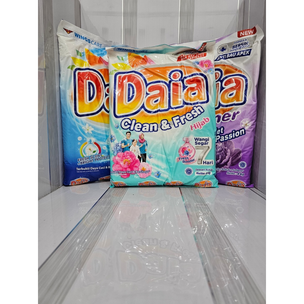 Jual Daia Detergent 4kg Deterjen Bubuk | Shopee Indonesia