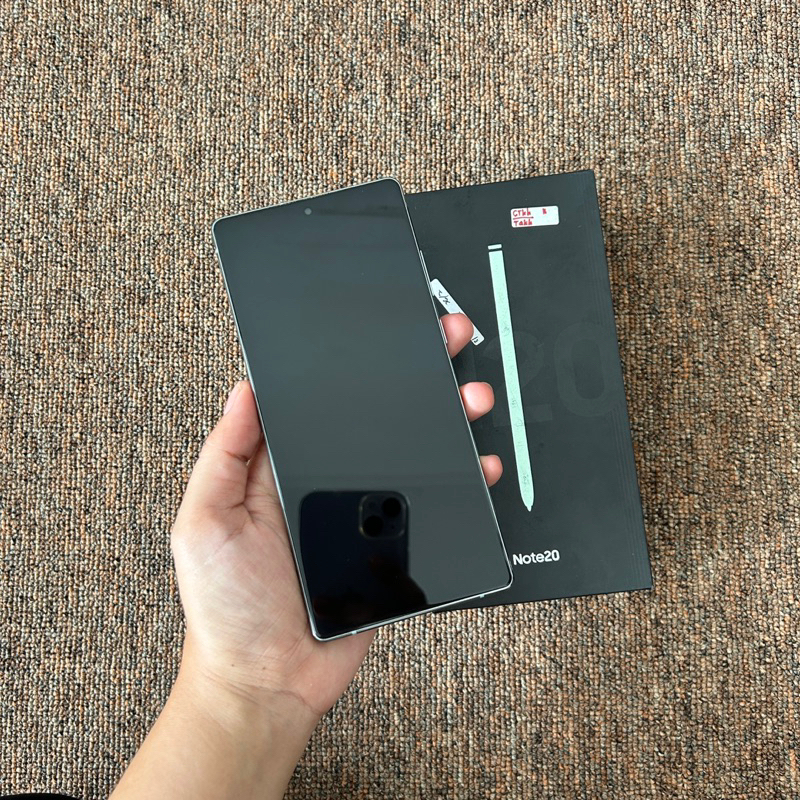 Jual Samsung Galaxy Note 20 4G Ram 8/256 Seken Resmi (Green) | Shopee ...