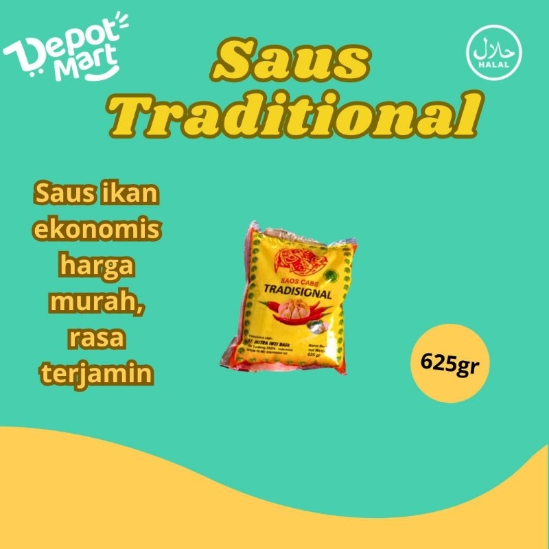 Jual Saos Cabe Tradisional 650 gr - Saus Cabai Murah | Shopee Indonesia