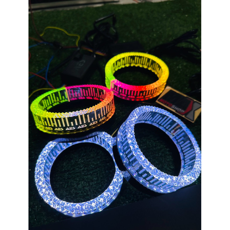 Jual SHROUD AES M3 M5 M8 BILED 5D MATRIX RGB KONEK APLIKSASI HP ANDROID ...