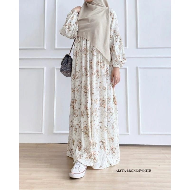 Jual ALYTA DRESS BY LATASHA OUTFIT | SNOWSHEER PRINT | READY STOCK ...