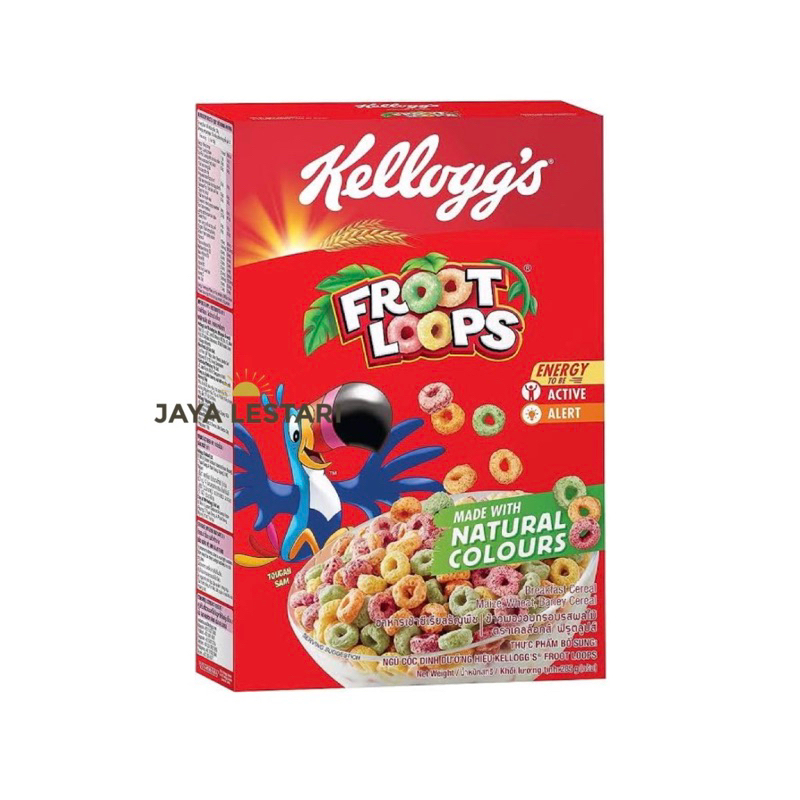 Jual Kelloggs Froot Loops Sereal 2 Ukuran Shopee Indonesia