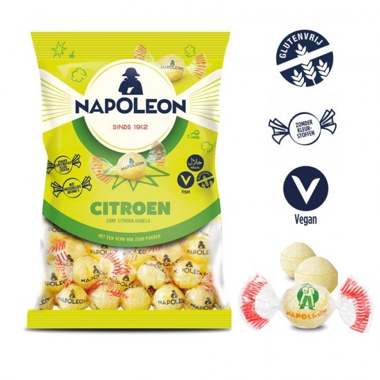 Jual Holland Napoleon Citroen - Permen Lemon Belanda, Gluten Free ...