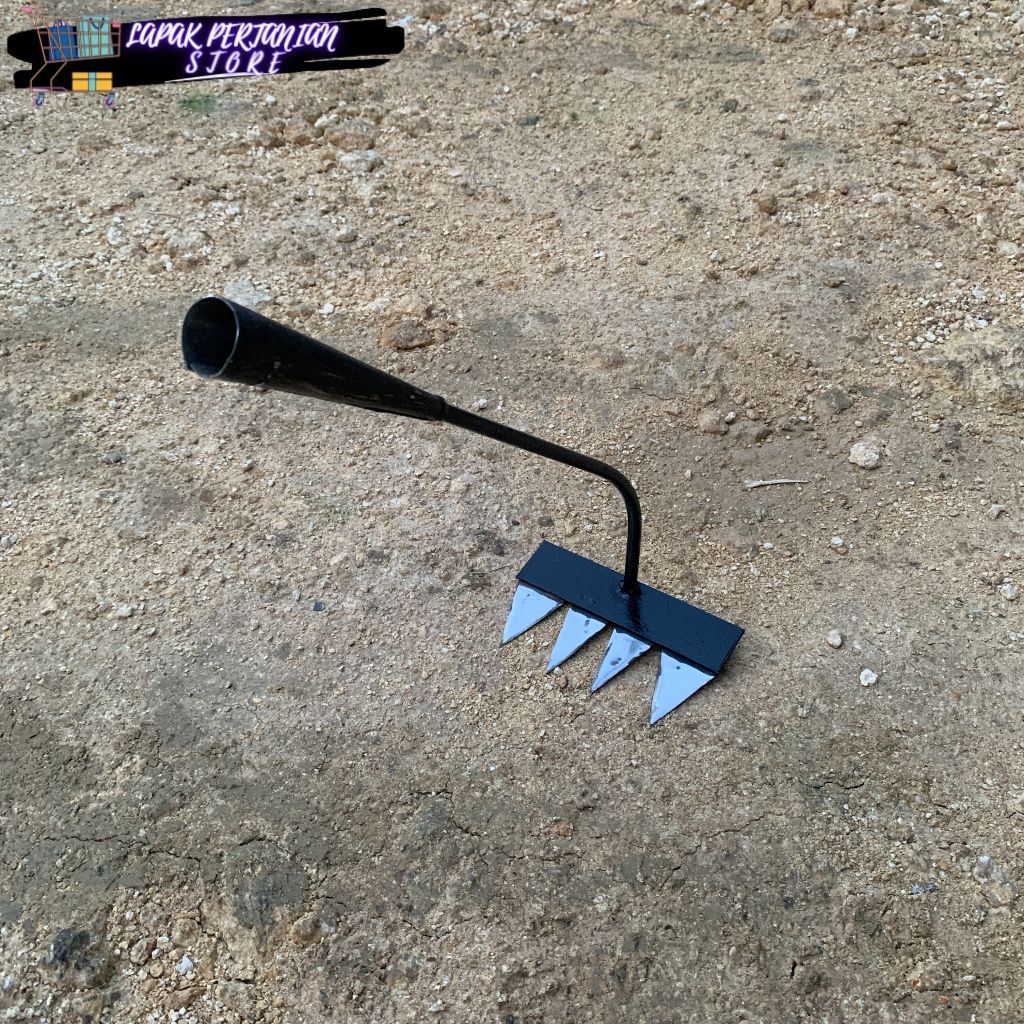 Jual Cangkul Pembersih Rumput Liar - Cangkul Garukan Gulma Liar 4 Jari ...