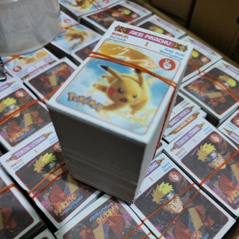 Jual 1ikat=320 KARTU KWARTET/KARTU TEPOK | Shopee Indonesia