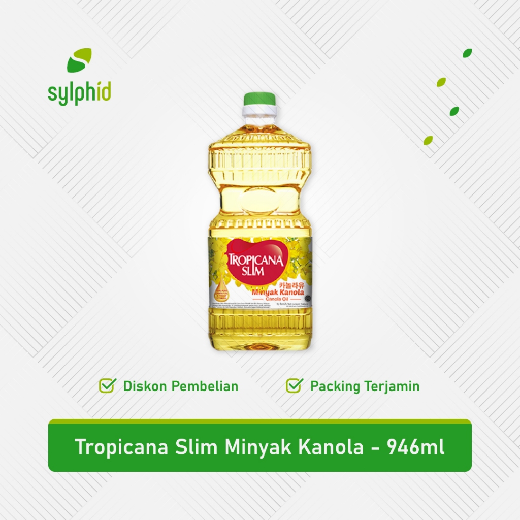 Jual Tropicana Slim Canola Oil 946 ml / Minyak Kanola | Shopee Indonesia