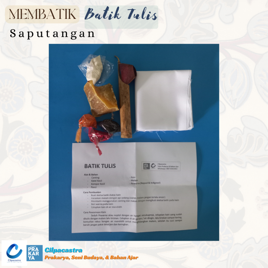 Jual Paket Batik Tulis Lengkap, Alat Membatik, Alat Batik, Canting ...