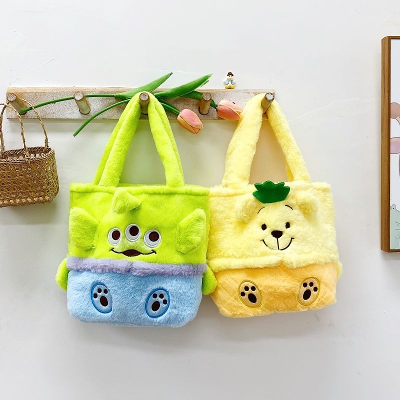 Jual Tas Bulu Size Large Tas Karakter Lucu Tas Melody Tas Cinamoroll ...
