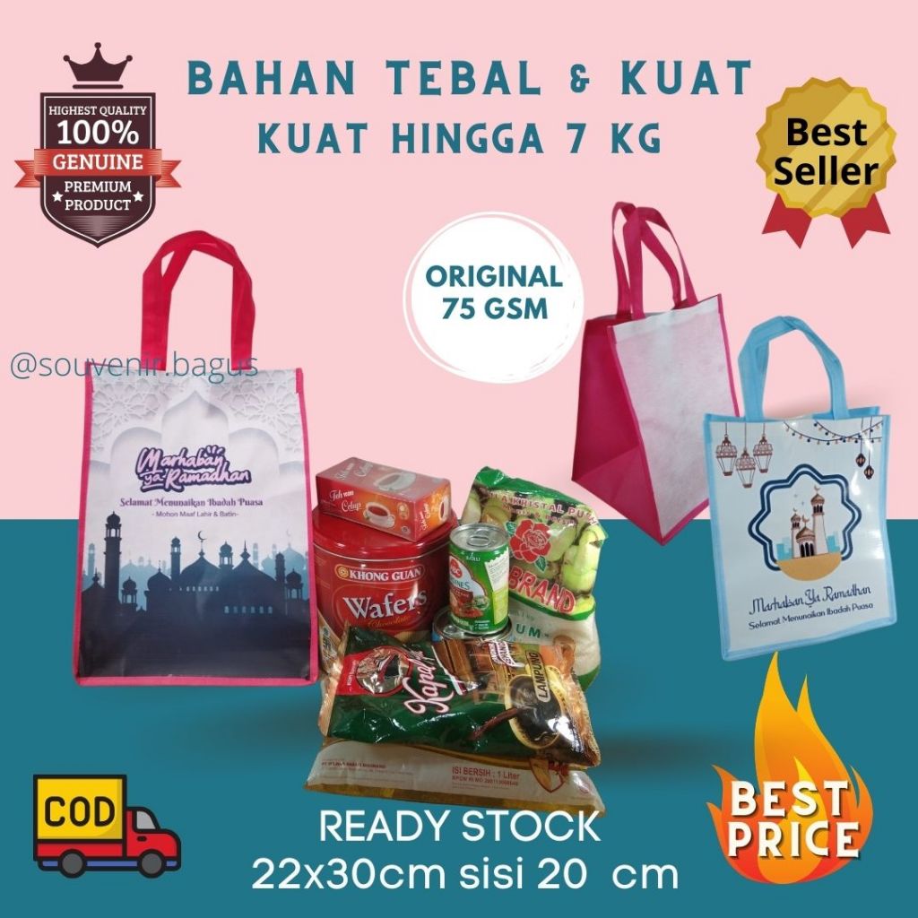 Jual Tas Parsel marhaban ya ramadhan parcel hantaran lebaran idul fitri ...