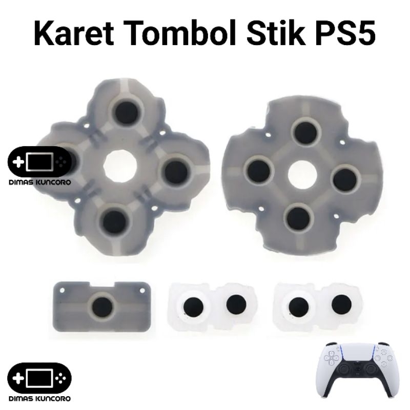Jual Karet Tombol Stik PS5 rubber pad joystick dualsense ps 5 fat slim ...