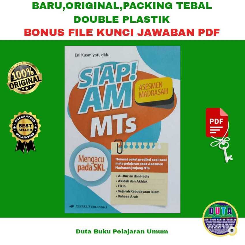 Jual Buku SIAP! AM Asesmen Madrasah MTs Mengacu Pada SKL Penerbit ...