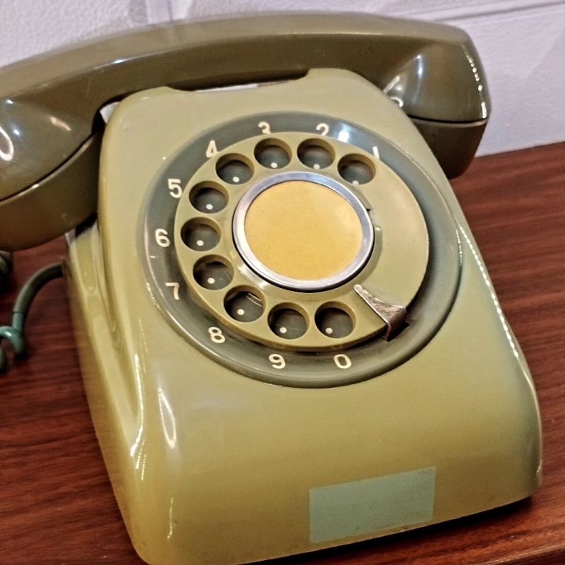 Jual Telepon putar jadul antik warna hijau cincau | Shopee Indonesia