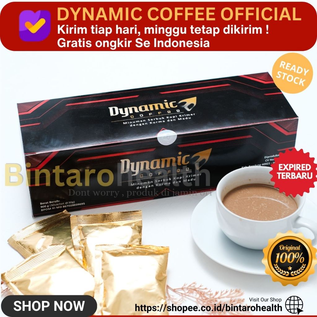 Jual Coffee Dynamic 30 Sachet | Shopee Indonesia