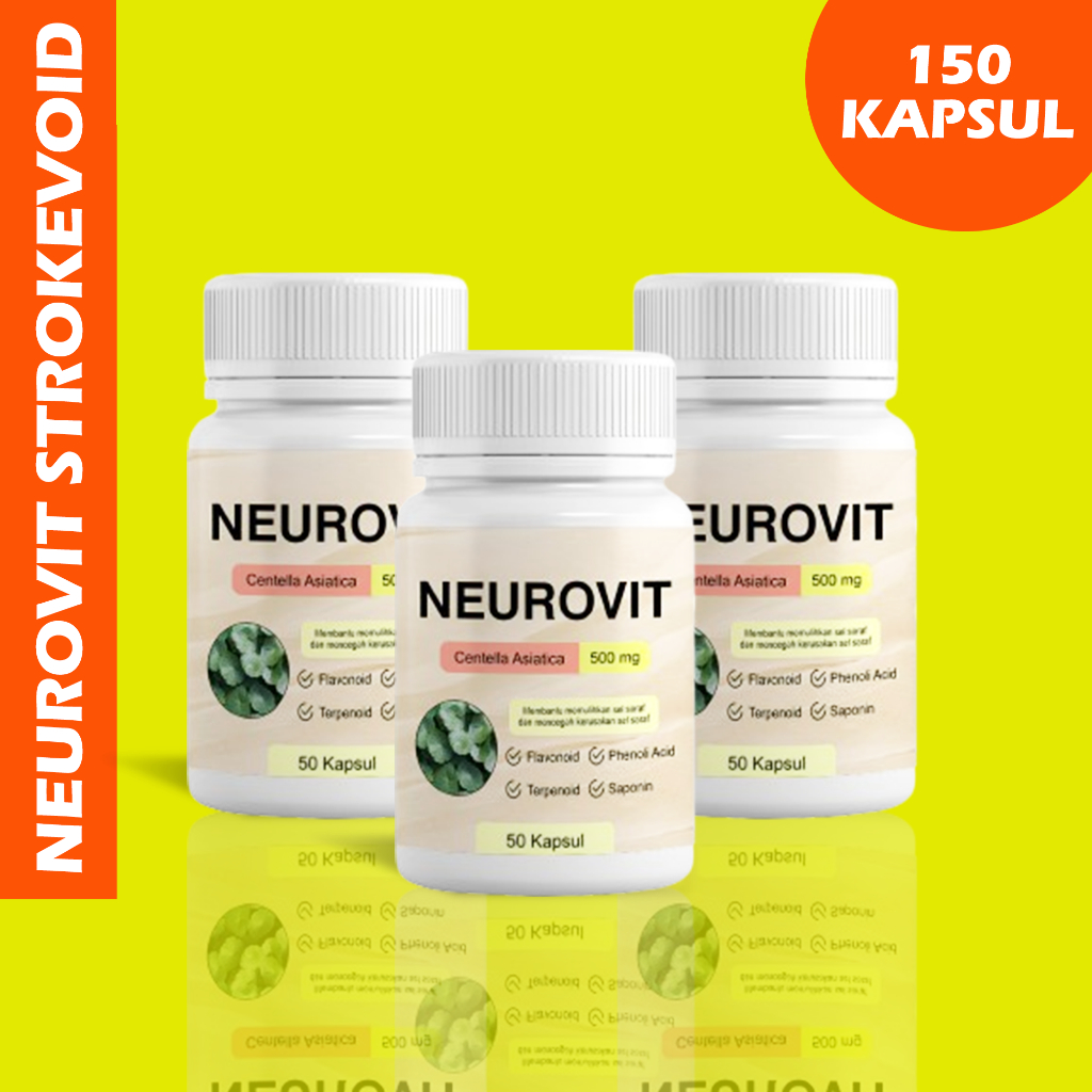 Jual PAKET COMBO NEUROFIT - NEUROVIT atasi stroke ringan dan berat ...