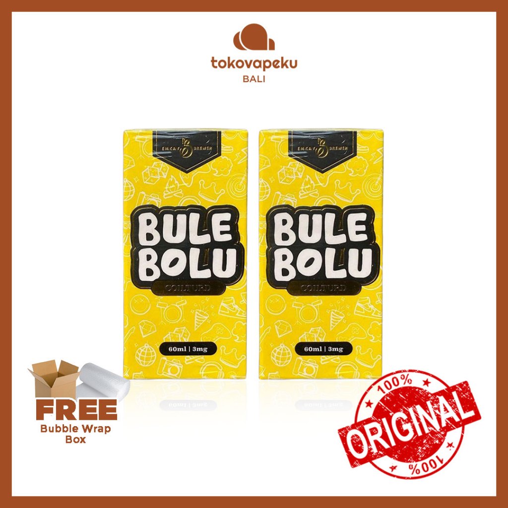 Jual BULE BOLU BANANA BOLU CAKE BULE BOLU 60ML by EMKAY BREWER | Shopee ...