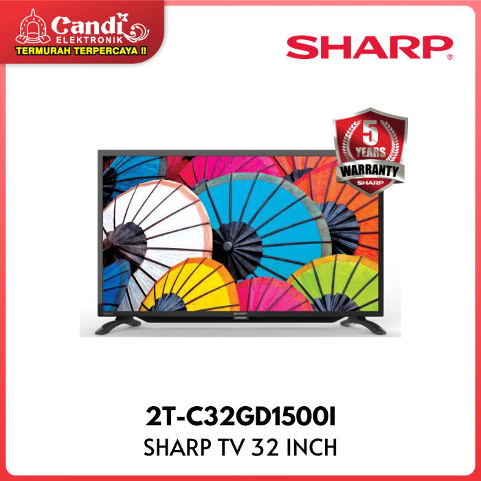 Jual TV SHARP 2T-C32GD1500I 32 Inch Aquos HD C32GD1500 32GD1500 ...