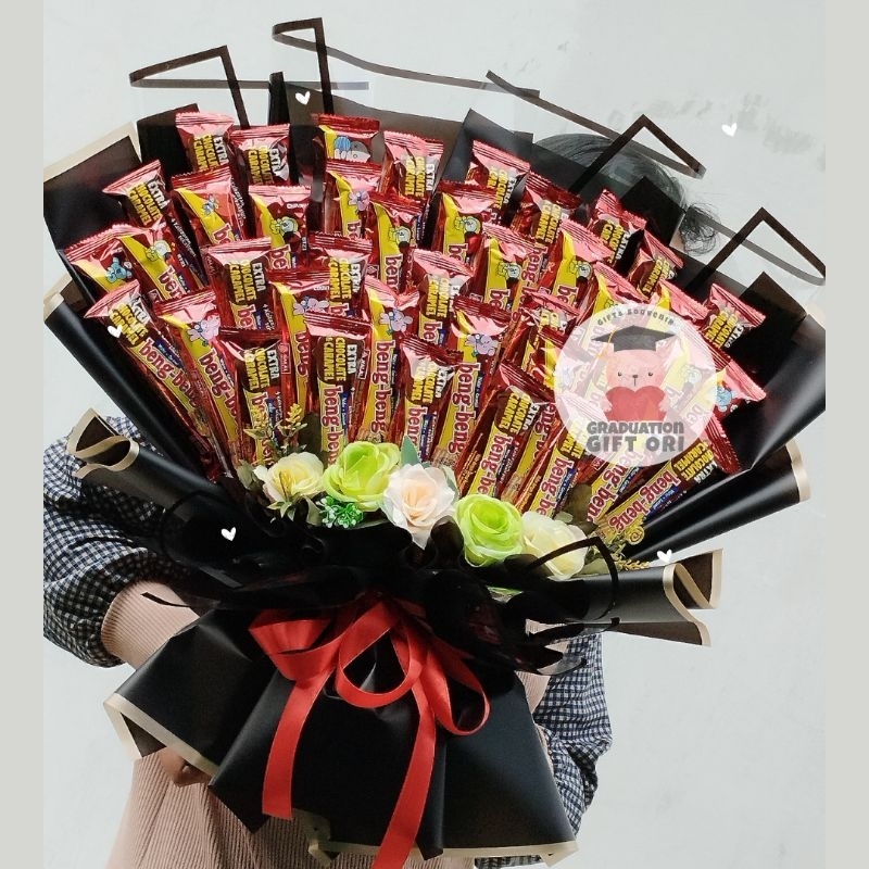 Jual BUKET SNACK / BUKET JAJAN WISUDA MURAH / BUKET ULANGTAHUN | Shopee ...